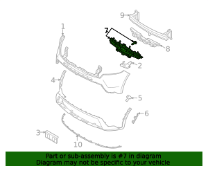 2021-2023 Kia Sorento Molding 86532-R5000 | QuirkParts