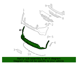 86512-R5000 - Lower Cover 2021-2023 Kia Sorento | Kia.Parts Store