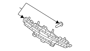 86532-R5000 - Bumper Trim - 2021-2023 Kia Sorento | Kia Auto Parts
