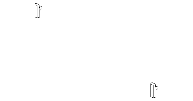 2017-2020 Ford Wheel Opening Molding Retainer Clip -W718240-S300 ...