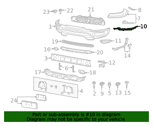 68276126AB - Exhaust Bracket - 2020 Ram 1500 | Mopar Parts Canada
