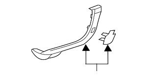 2019 Ram 1500 Lower Trim - Driver's Side (LH) 68404347AA | TascaParts.com