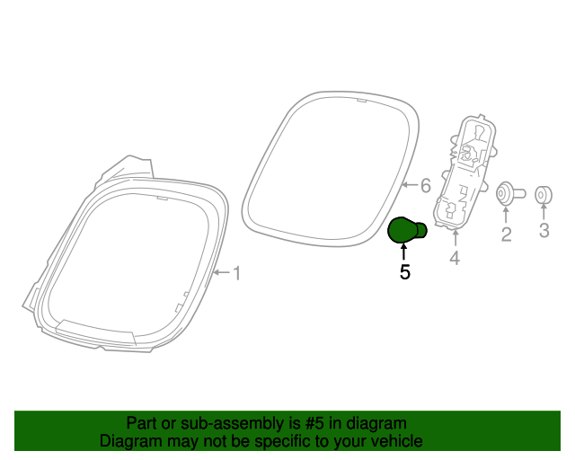 2015-2021 Mopar Bulb 68150123AA | TascaParts.com