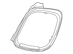 2019-2020 Fiat 500X Tail Lamp Assembly - Driver's Side (LH) 68438797aa ...