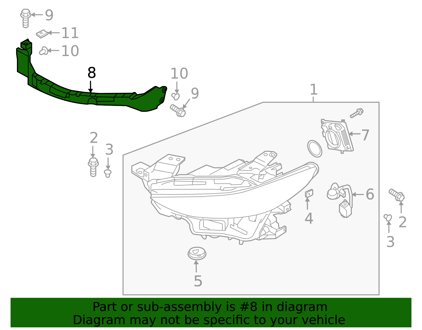 BCKA-50-160A - Mount Bracket 2019-2024 Mazda 3 | Florida Mazda Parts