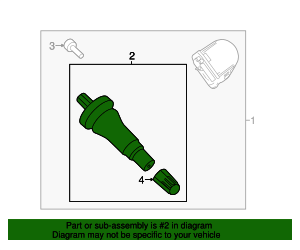 Genuine OEM Ford Part - Motorcraft™ Tire Pressure Monitoring System ...
