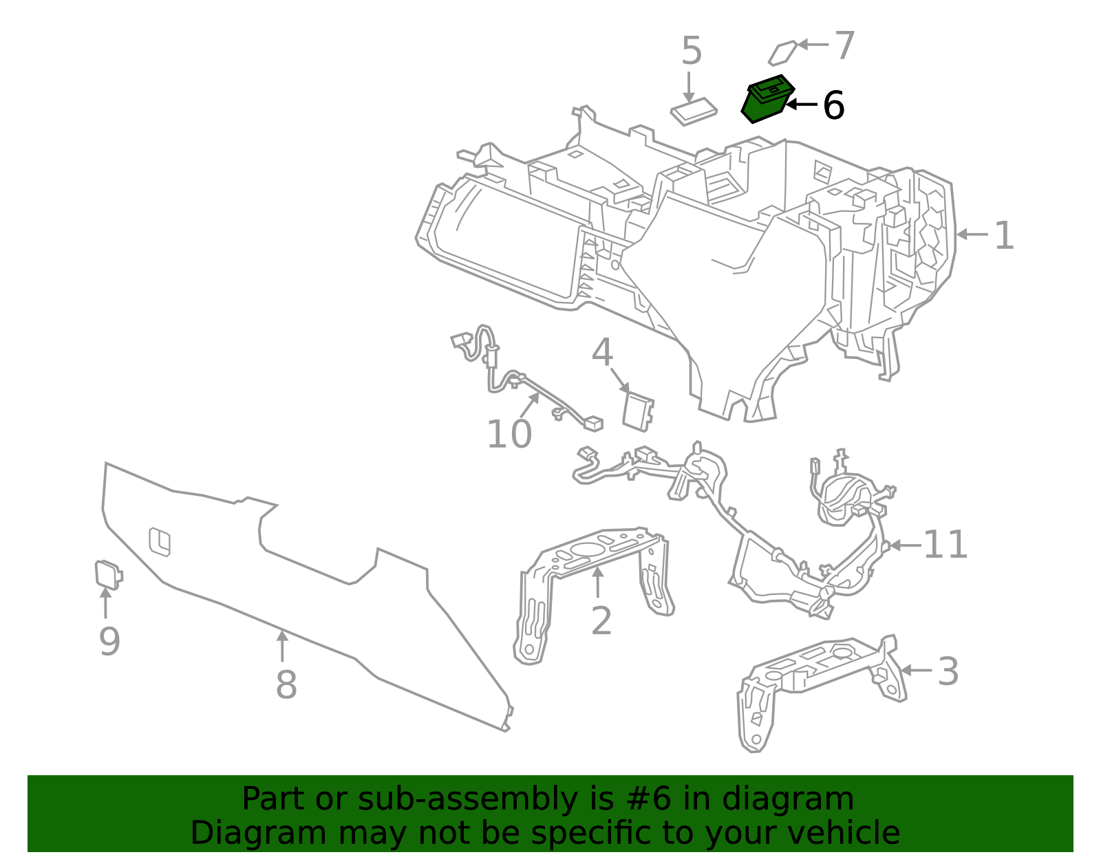 2022-2025 GM USB Port 13529874 GM | GMPartsDirect.com