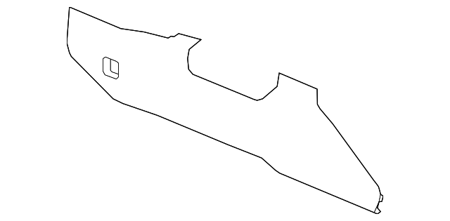 2019-2021 GM Side Trim 84505566 | QuirkParts