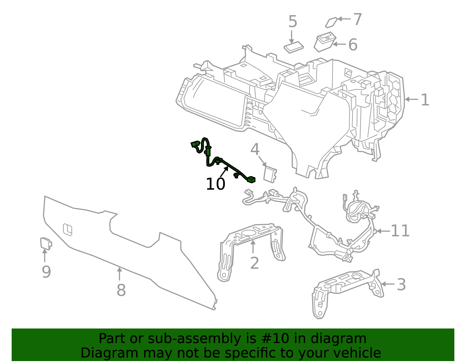 84376073 - USB Data Cable 2019-2023 GM | Big 3 Auto Parts