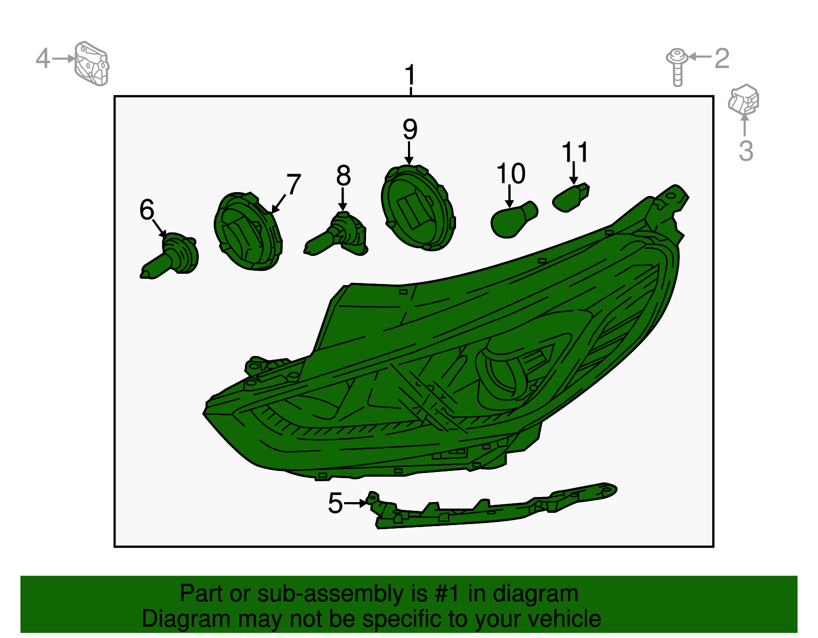 2018-2019 Hyundai Sonata Composite Assembly 92102-C2600 | Retail ...