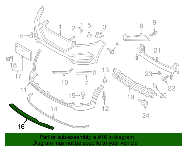 2016 Hyundai Tucson Skid Plate 86565-D3100 | OEM Parts Online