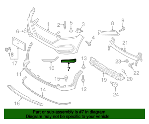 2016-2018 Hyundai Tucson Lower Bracket 86556-D3000 | OEM Hyundai Parts