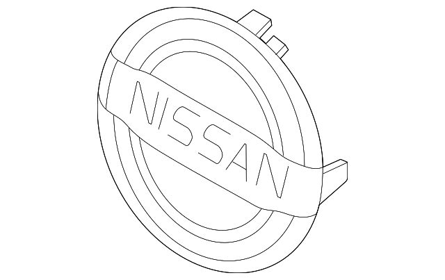 2019-2023 Nissan Emblem 62890-7FW0A | Ziegler Nissan of Orland Park