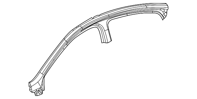 2018-2020 Buick Regal Sportback Roof Rail 39164905 | GMPartsDirect.com