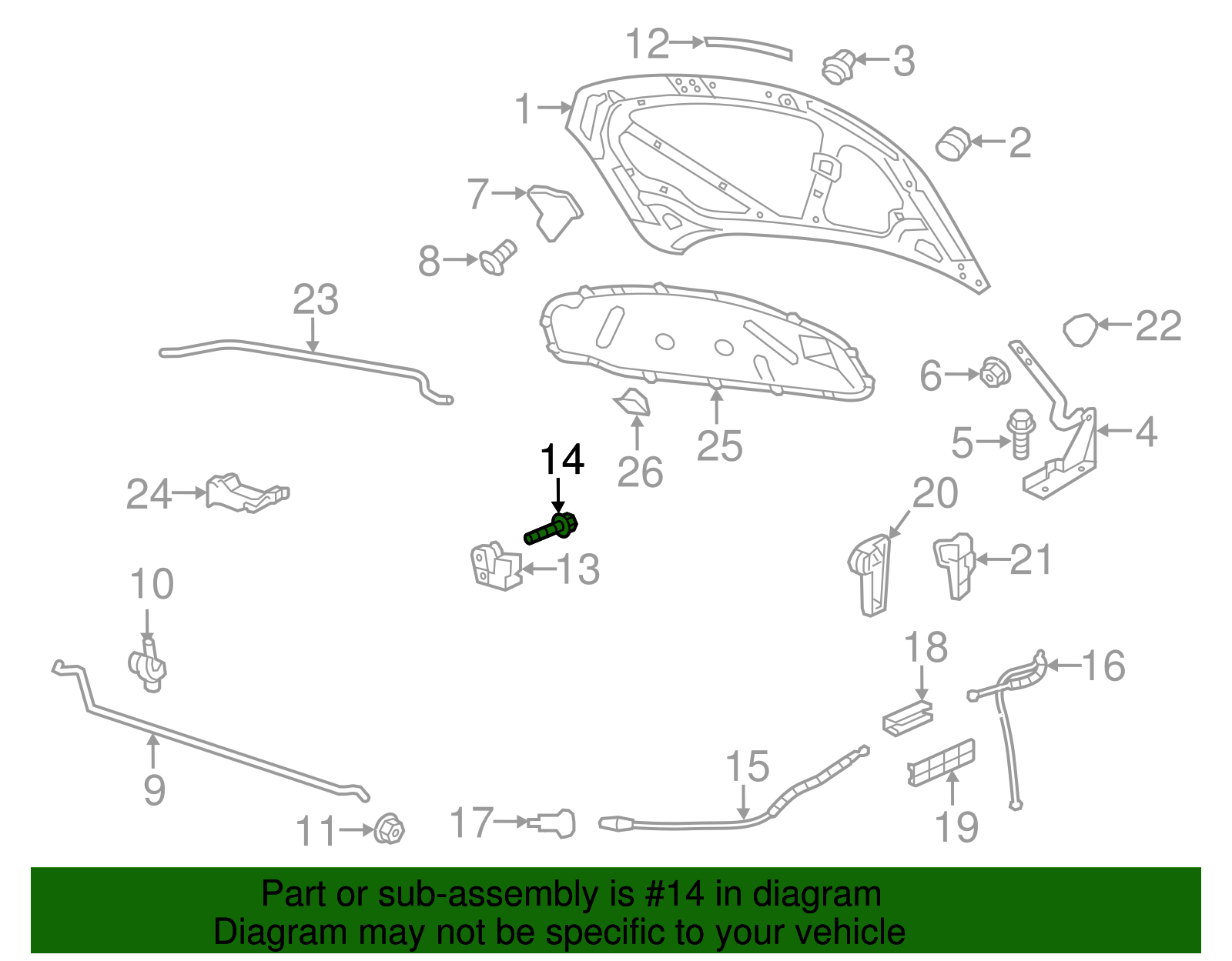 2009-2024 Volkswagen Lock & Switch Bolt WHT-000-425 | OEM VW Parts Haus