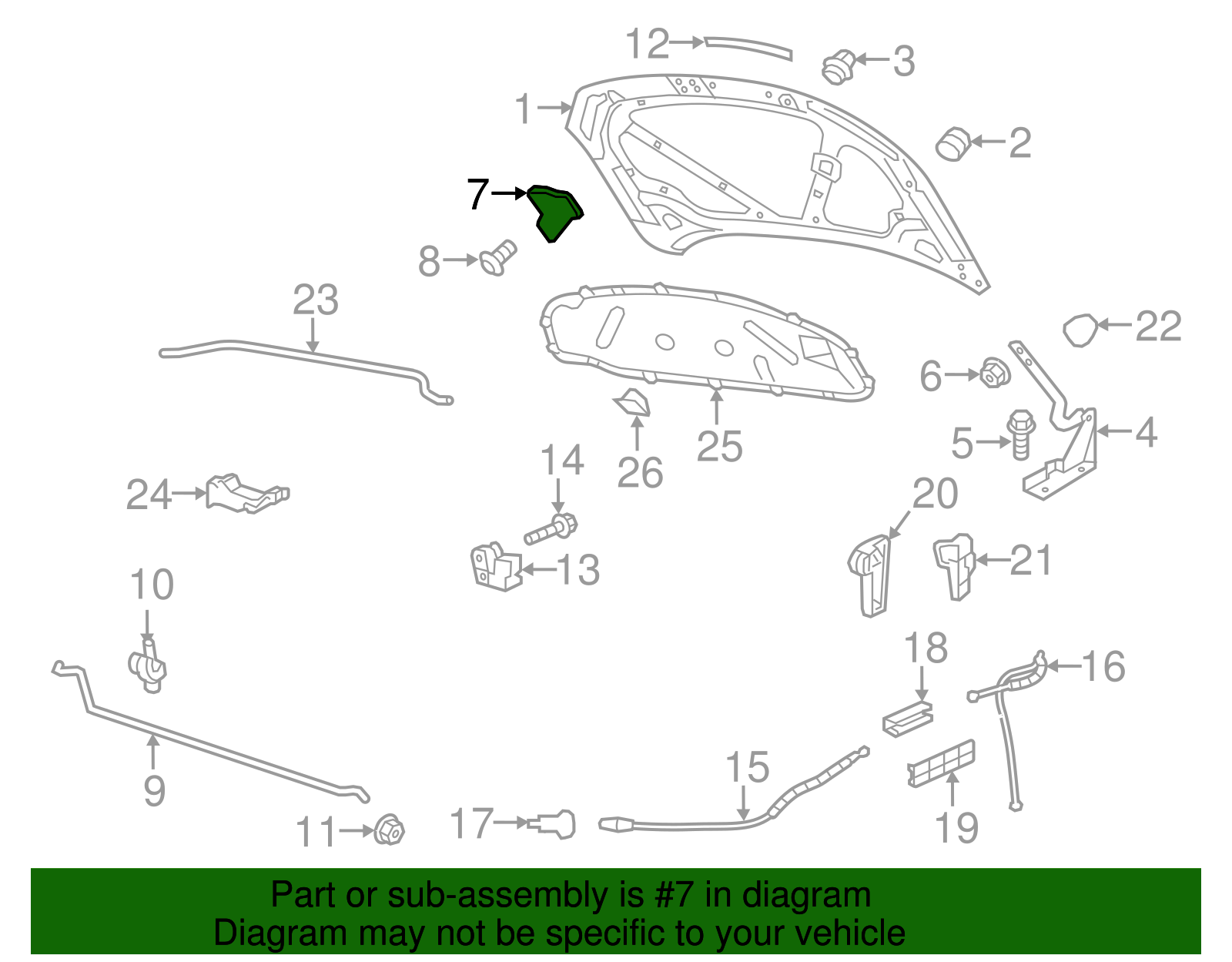 2011-2019 Volkswagen Safety Catch 1K8-823-186-F-9B9 | VW Direct Parts