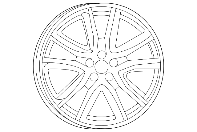 7BB66SSMAA - Wheel - 2021 Chrysler | Mopar Parts Canada