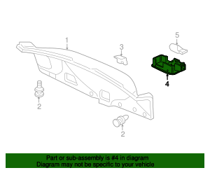 2002-2025 Acura Trunk Lamp 34261-S5A-003 | OEMAcuraPart