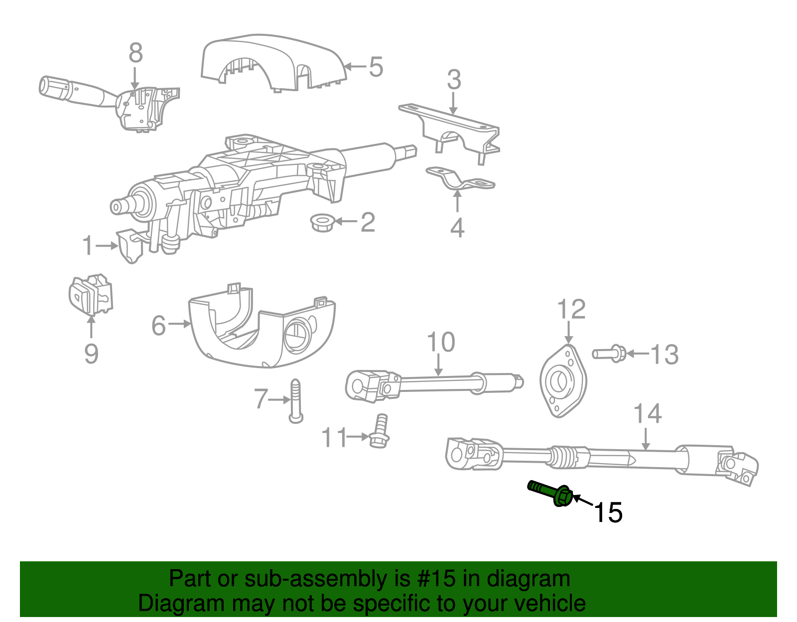 1998-2017 Mopar Screw 06504926AA | Mopar Parts Canada