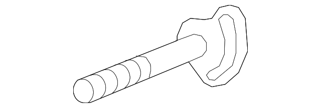 2019-2024 GM Lower Control Arm Bolt 11602557 GM | GMPartsDirect.com