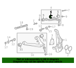 2019-2020 GM Upper Control Arm Bracket 84363681 | GMPartsDirect.com