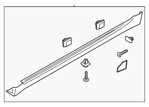 87751-F6000 - Rocker Molding 2017-2020 Kia Cadenza | Kia.Parts Store