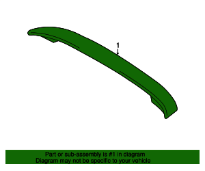 PT29A-74110-09 - Rear Spoiler - 09AH Black Currant Metallic - 2012-2015 ...