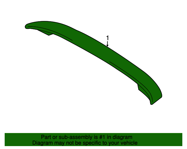 PT29A-74110-09 - Rear Spoiler - 09AH Black Currant Metallic - 2012-2015 ...