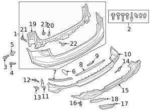2021-2022 Audi Q3 Diffuser 83A-807-568-E-9B9 | Audi USA Parts