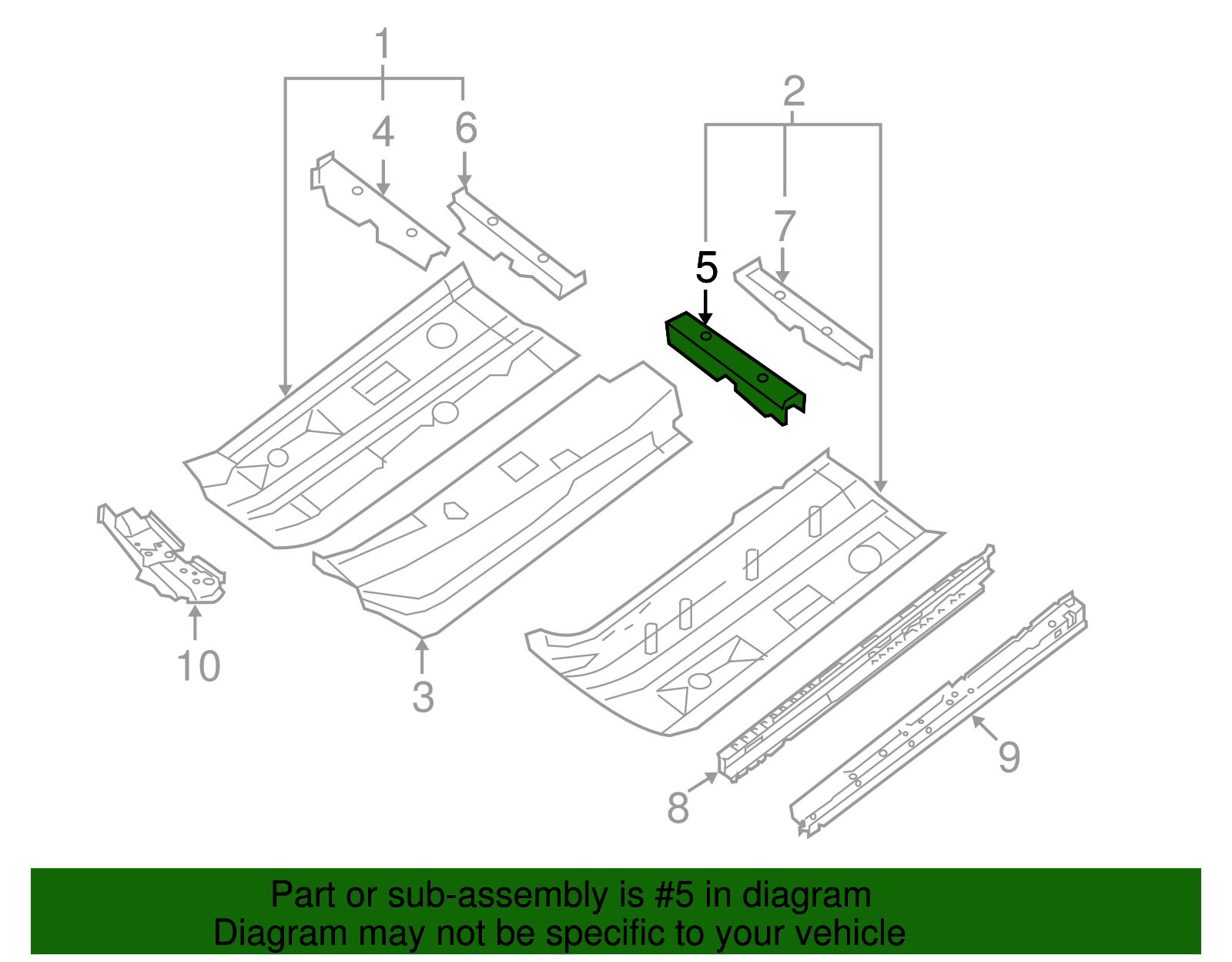 2017-2019 Nissan Sentra Front Cross-Member G4331-4FUMB | Sullivan ...