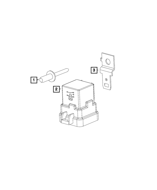2001-2008 Mopar Radiator Fan Relay 68310219AA | Mopar eStore