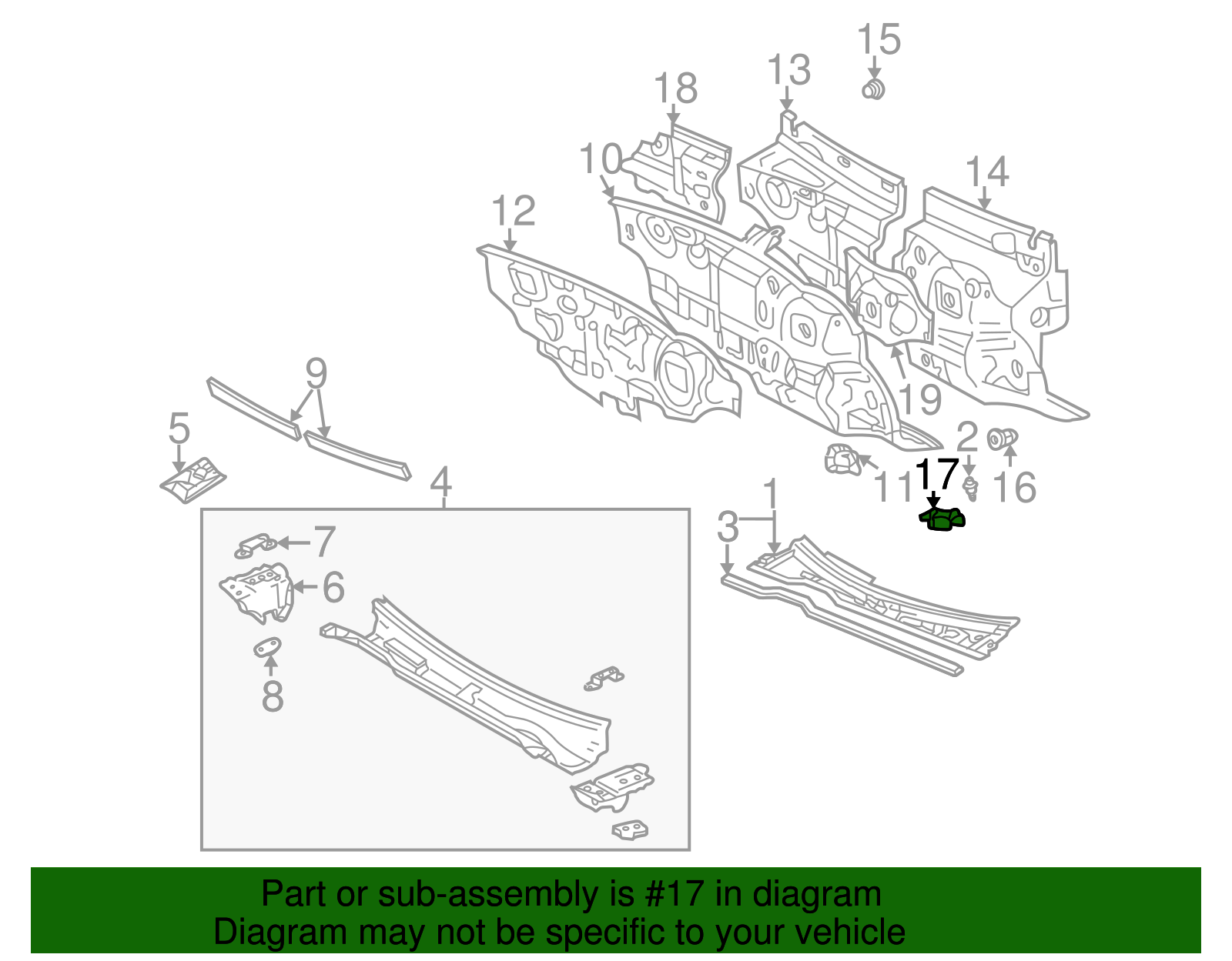 55239-33020 - Plate - 1995-2011 Toyota | Nucar Toyota Parts