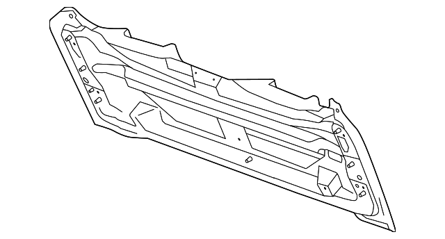 2014-2019 Chevrolet Corvette Folding Top Stowage Compartment Lid ...