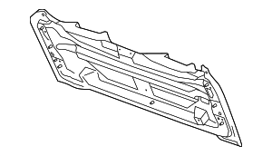 2014-2019 Chevrolet Corvette Folding Top Stowage Compartment Lid ...