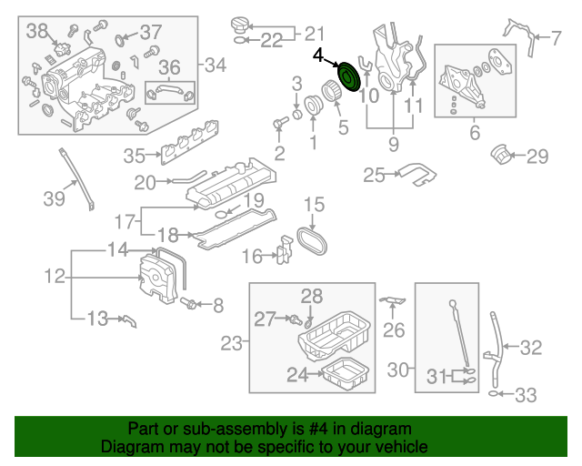 2007-2012 Hyundai Elantra Flange 23123-23000 | OEM Parts Online