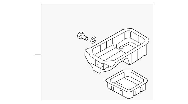2007-2012 Hyundai Elantra Oil Pan 21520-23700 | OEM Parts Online