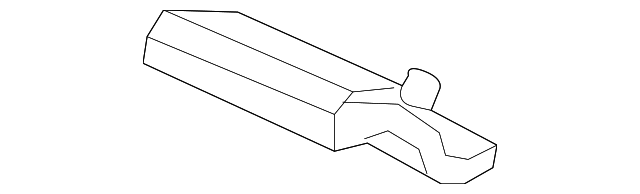 82624-SHJ-A01ZD - Cover, L Bracket (Lower) *YR239L* (Ivory) - 2005-2007 ...