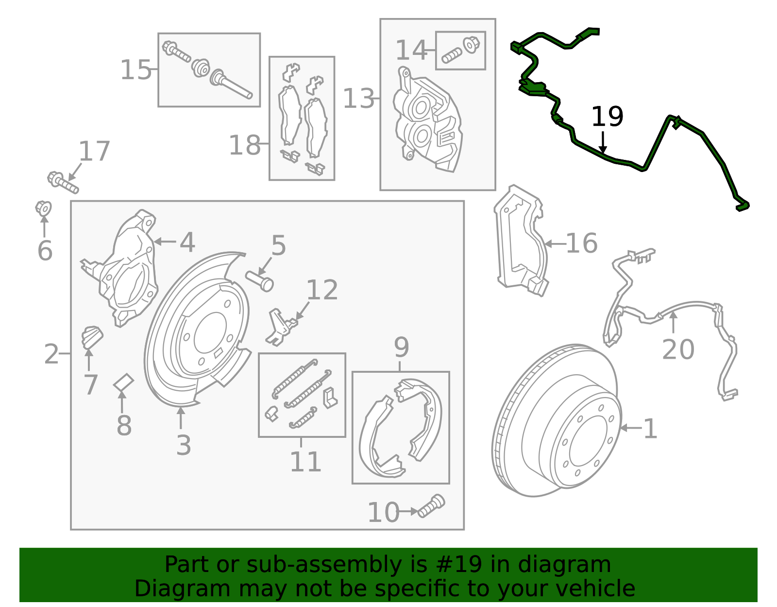 2017-2022 Ford Flex Hose HC3Z-2282-Q | Ford OEM Parts Outlet