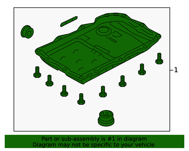 LR065238 - Transmission Oil Pan 2013-2023 Land Rover | Land Leaping ...