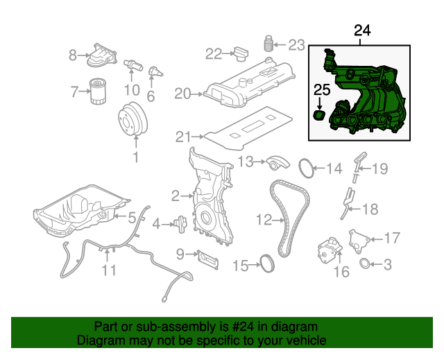 1L5Z-9424-A - Intake Manifold 2001-2003 Ford Ranger | Valley Parts