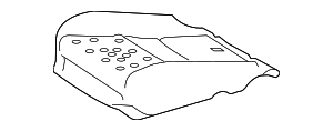 2015-2021 Lexus Seat Cushion Pad 71512-78050 | OEM Parts Online