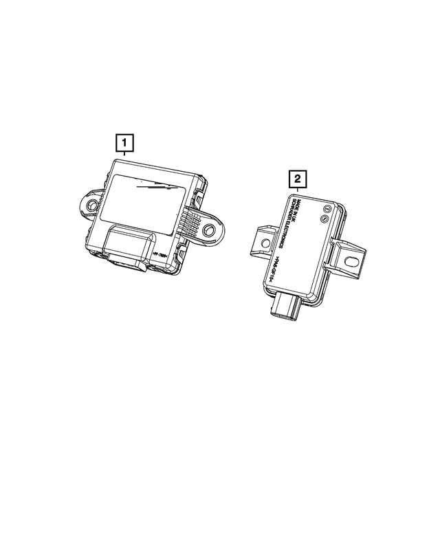 2022-2024 Ram Wireless Control Module Receiver 68526635AB | Mopar eStore