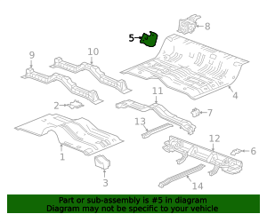 2019-2023 GM Reinforced Plate 84037336 | GMPartsDirect.com
