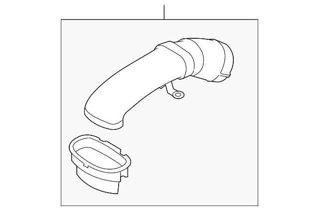 13717624210 - 2008-2014 BMW Intake Duct (13-71-7-624-210) | BMW of ...