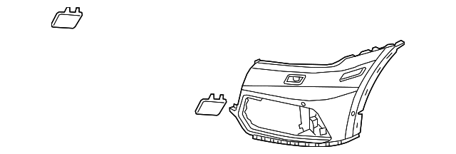 2018-2020 Audi Bumper Cover 80A-807-107-D-GRU | Audi USA Parts