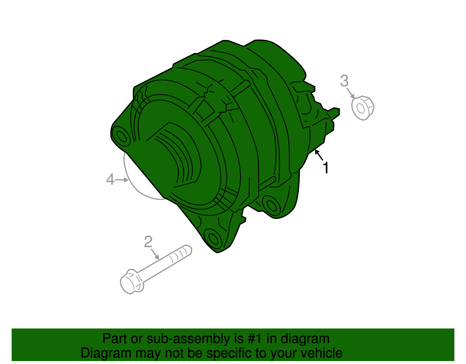 2310M-1KM1ARW - Value Advantage™ VALUE ADVANTAGE REMAN ALTERNATOR 2011 ...