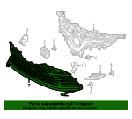 53102-06100 - Lower Grille - 2018-2020 Toyota Camry | OEM Genuine ...