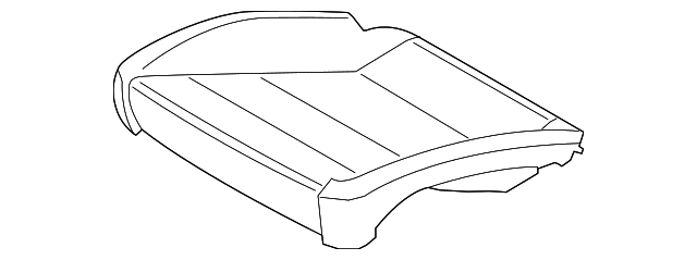 2020-2024 Porsche 911 Seat Cushion Pad 992-881-555-Y | Gaudin Porsche Parts