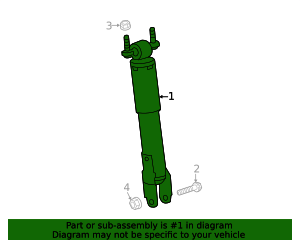 2020-2025 GM Shock Absorber 84748191 GM | GMPartsDirect.com