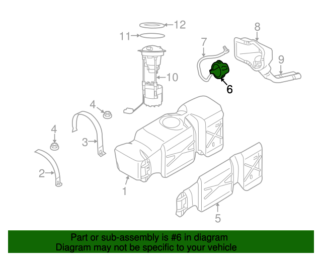 2013-2018 Ram Fuel Cap 68109840AA | TascaParts.com